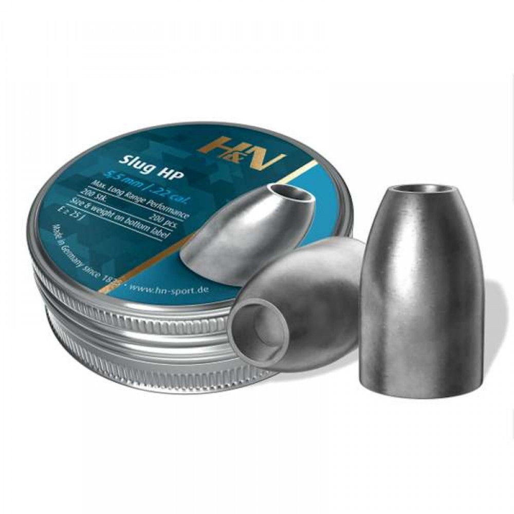 H&N SLUG HP .217 27gr (200) 5,51mm - Βλήματα - Αεροβόλα - ΣΚΟΠΟΒΟΛΗ