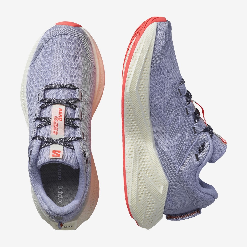 ΠΑΠΟΥΤΣΙΑ ΓΥΝΑΙΚΕΙΑ SALOMON AERO GLIDE 3 - COSMIC SKY - Παπούτσια ...