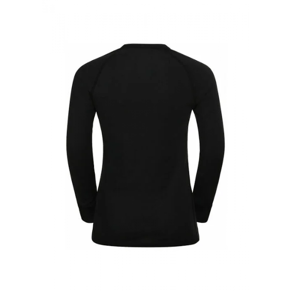 ΙΣΟΘΕΡΜΙΚΗ ΜΠΛΟΥΖΑ ΠΑΙΔΙΚΗ ODLO ACTIVE WARM CREW NECK - ΜΑΥΡΟ ...