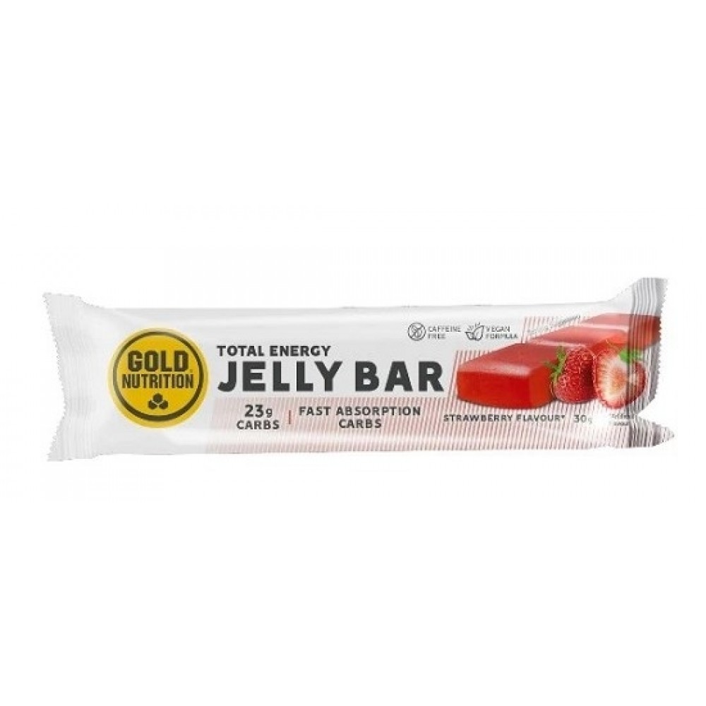 ENERGY JELLY BAR GOLD NUTRITION 30gr - STRAWBERRY