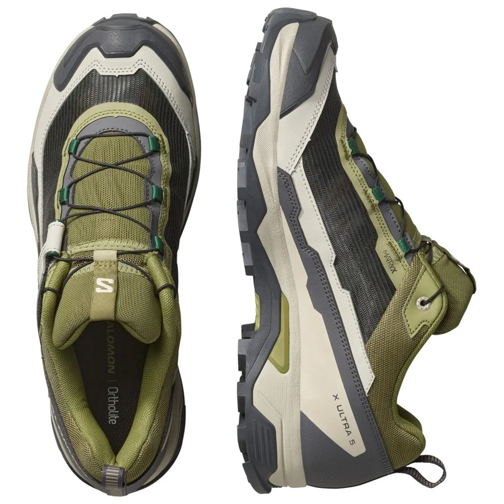 ΠΑΠΟΥΤΣΙΑ SALOMON X ULTRA 5 - ΓΚΡΙ/ΛΑΔΙ - Παπούτσια - Υπόδηση - ΕΝΔΥΣΗ ...