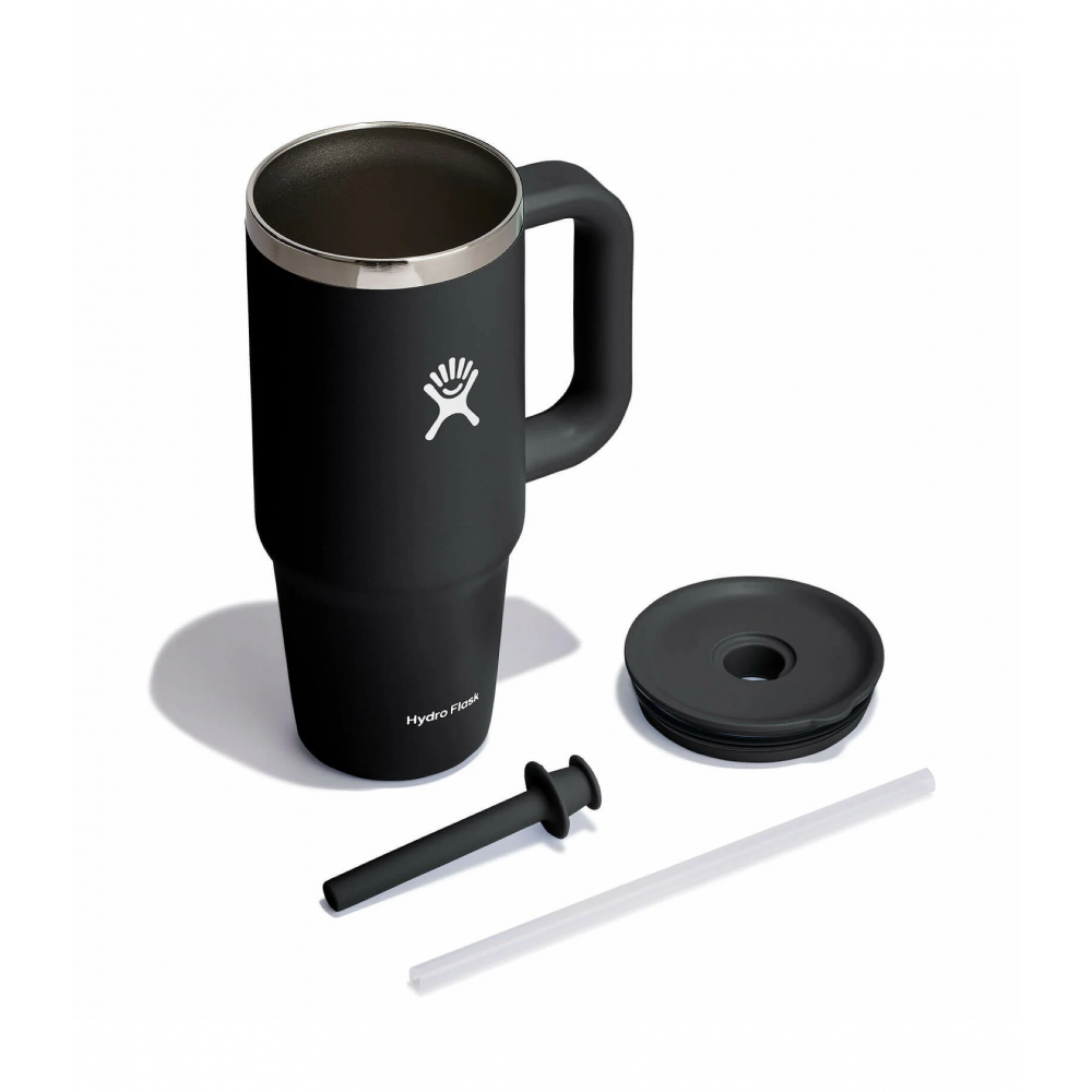 ΠΟΤΗΡΙ ΑΝΟΞΕΙΔΩΤΟ ΘΕΡΜΟΣ HYDRO FLASK TRAVEL 710ml - BLACK