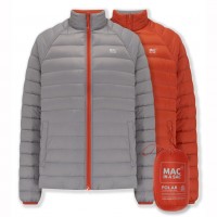 ΜΠΟΥΦΑΝ ΠΟΥΠΟΥΛΕΝΙΟ MAC IN A SAC REVERSIBLE - ΠΟΡΤΟΚΑΛΙ/ΓΚΡΙ - CLOTHING ...