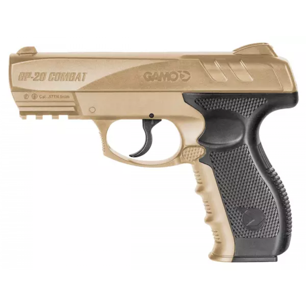 ΑΕΡΟΒΟΛΟ ΠΙΣΤΟΛΙ GAMO GP-20 COMBAT DESERT SAND 4.5mm - SHOOTING
