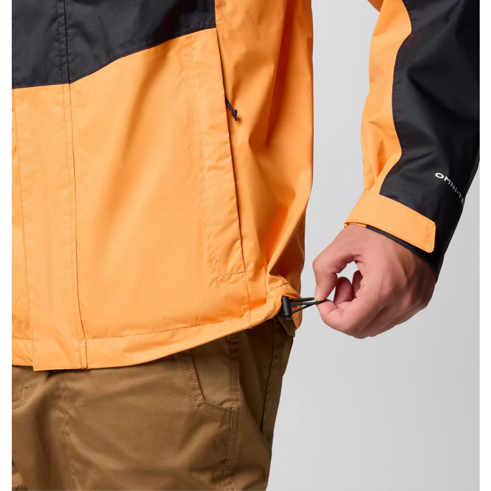 ΜΕΜΒΡΑΝΗ COLUMBIA POURING ADVENTURE™ III JACKET ΠΟΡΤΟΚΑΛΙ/ΜΑΥΡΟ ...