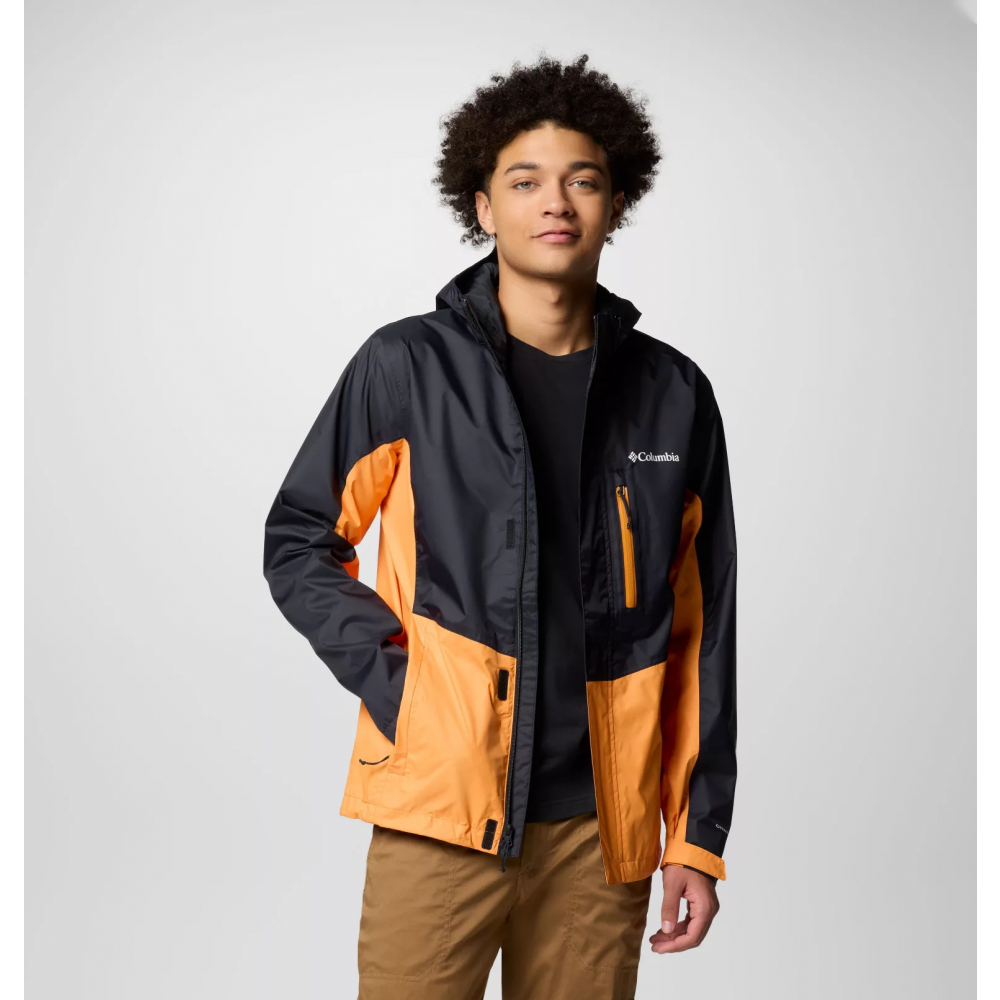 ΜΕΜΒΡΑΝΗ COLUMBIA POURING ADVENTURE™ III JACKET ΠΟΡΤΟΚΑΛΙ/ΜΑΥΡΟ ...