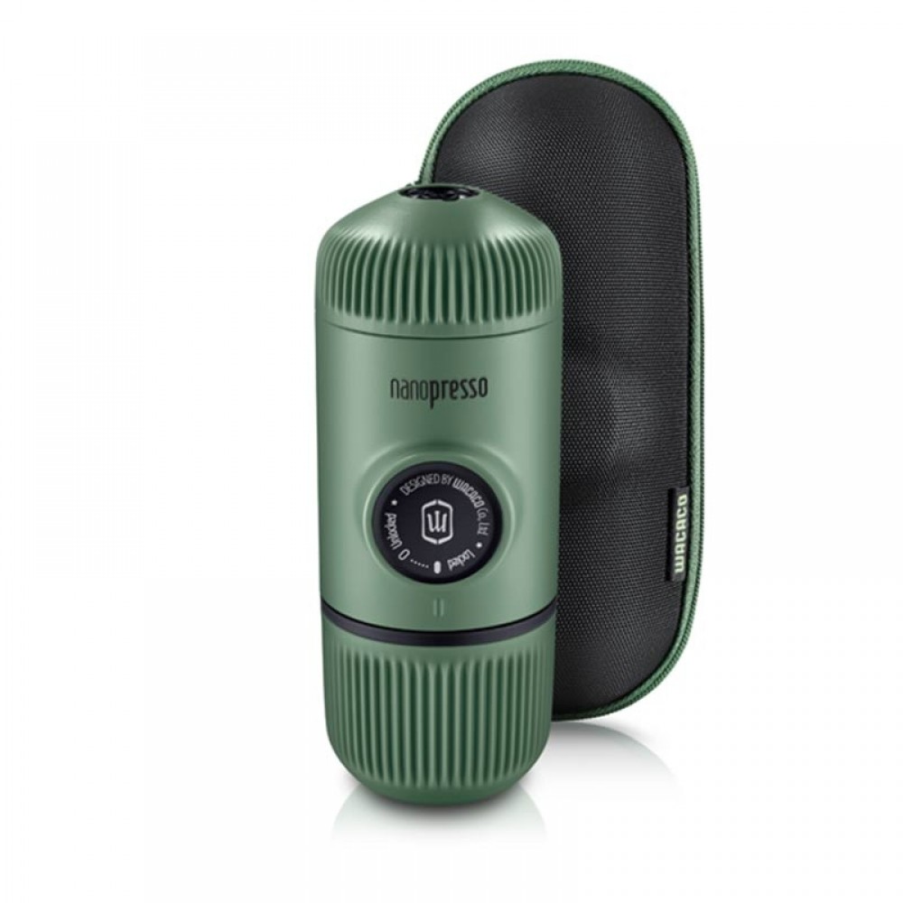 NANOPRESSO WACACO GREEN ΦΟΡΗΤΗ ΜΗΧΑΝΗ ESPRESSO ΜΕ ΘΗΚΗ - CAMPING