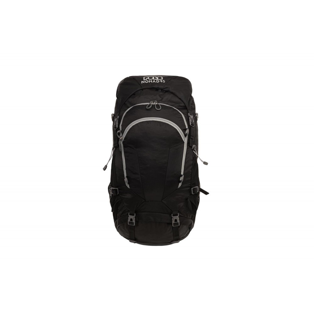 ΣΑΚΙΔΙΟ ΠΛΑΤΗΣ POLO NOMAD 45L - ΜΑΥΡΟ - CAMPING