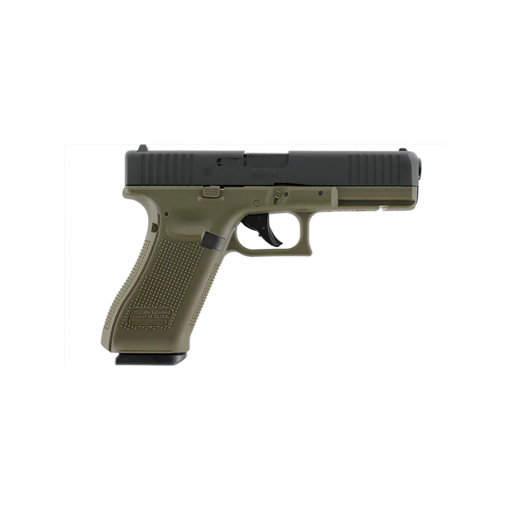 ΑΕΡΟΒΟΛΟ ΠΙΣΤΟΛΙ UMAREX GLOCK 17 GEN 5 BLOWBACK - BATTLEFIELD GREEN ...