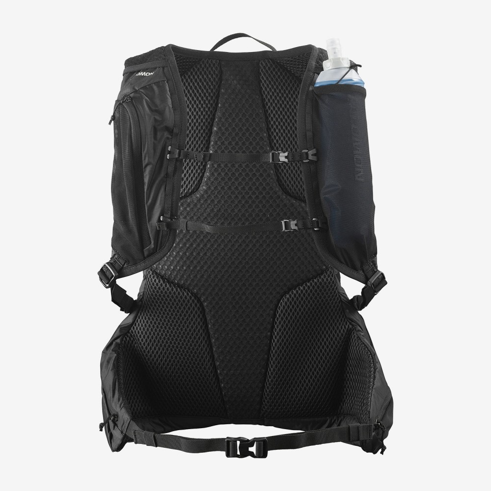 ΣΑΚΙΔΙΟ ΠΛΑΤΗΣ SALOMON XT 15L (WITH FLASK) - ΜΑΥΡΟ - CLOTHING FOOTWEAR ...