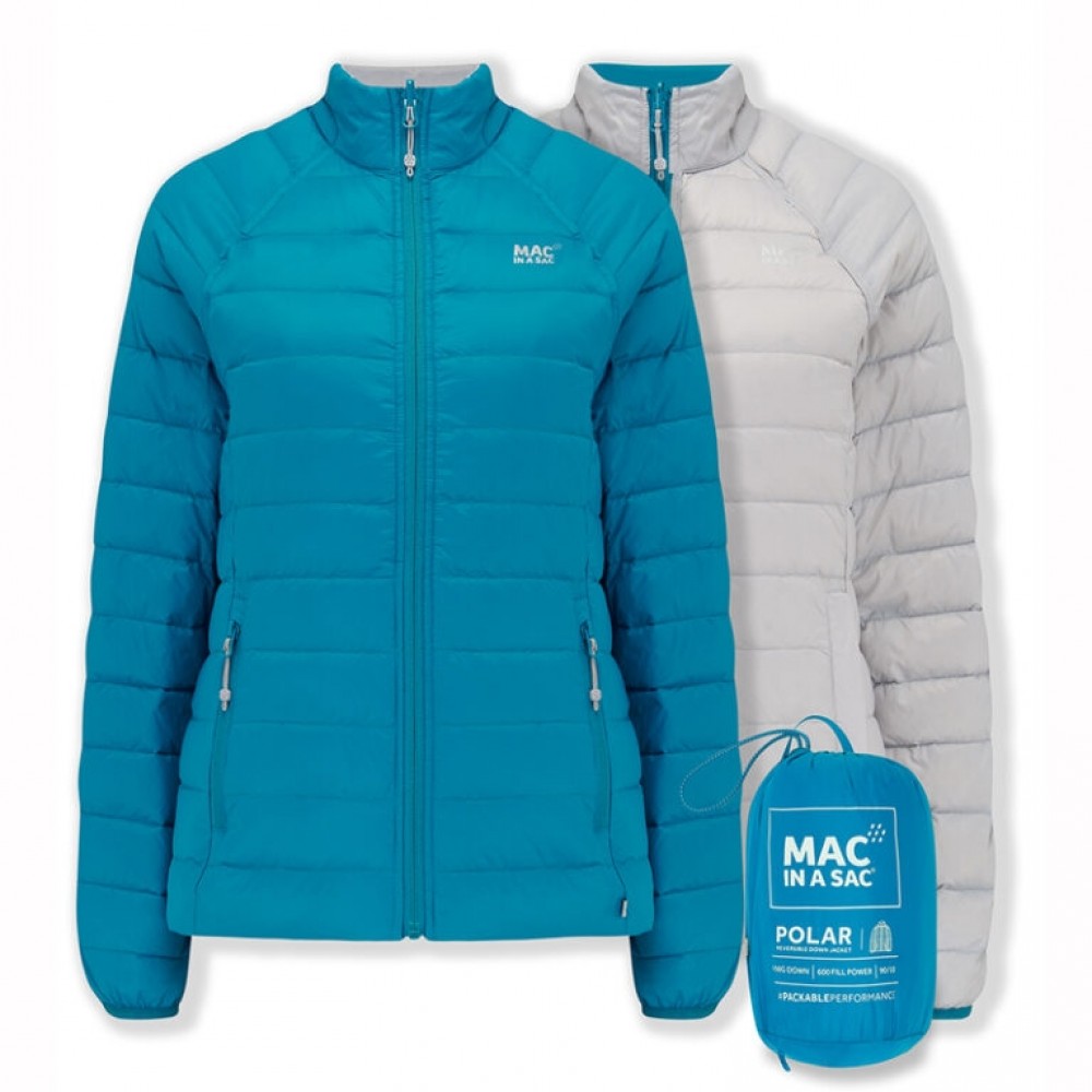 ΜΠΟΥΦΑΝ ΠΟΥΠΟΥΛΕΝΙΟ ΓΥΝΑΙΚΕΙΟ MAC IN A SAC REVERSIBLE - ΓΚΡΙ/ΠΕΤΡΟΛ ...
