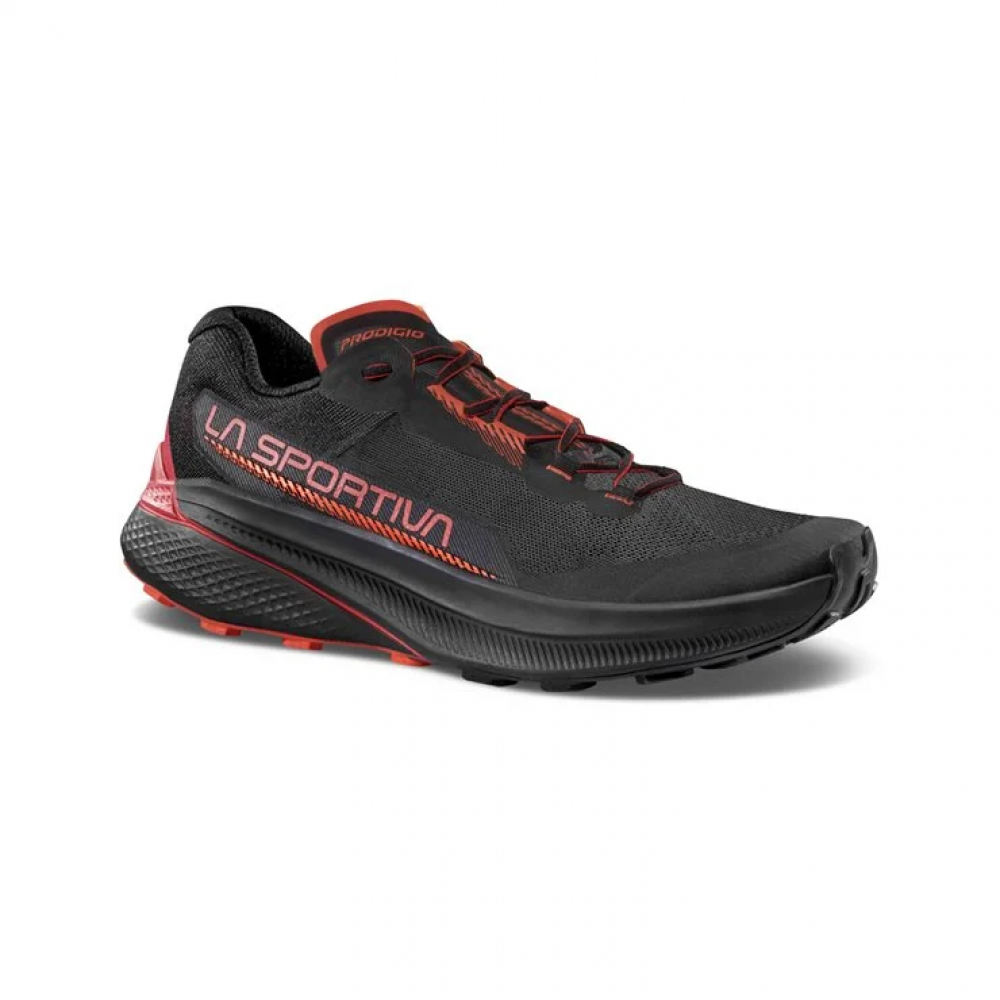 ΠΑΠΟΥΤΣΙΑ LA SPORTIVA PRODIGIO - BLACK/TANGO RED - ΤΡΕΞΙΜΟ