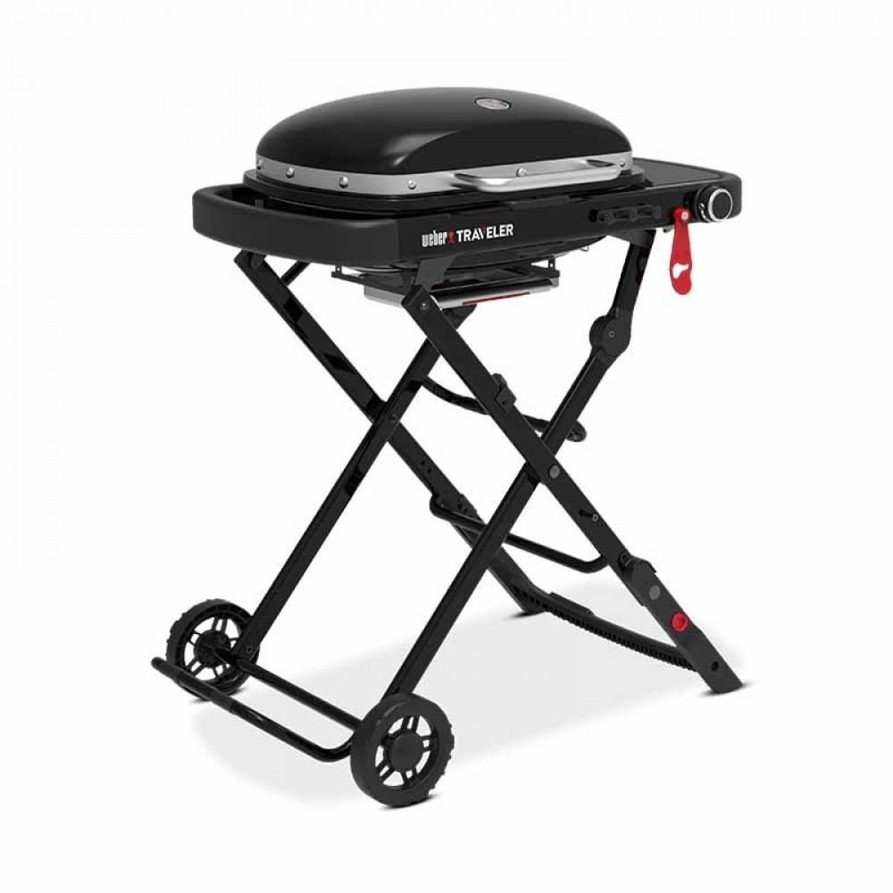 ΦΟΡΗΤΗ ΨΗΣΤΑΡΙΑ ΥΓΡΑΕΡΙΟΥ WEBER® TRAVELER® COMPACT - Ψησταριές - CAMPING