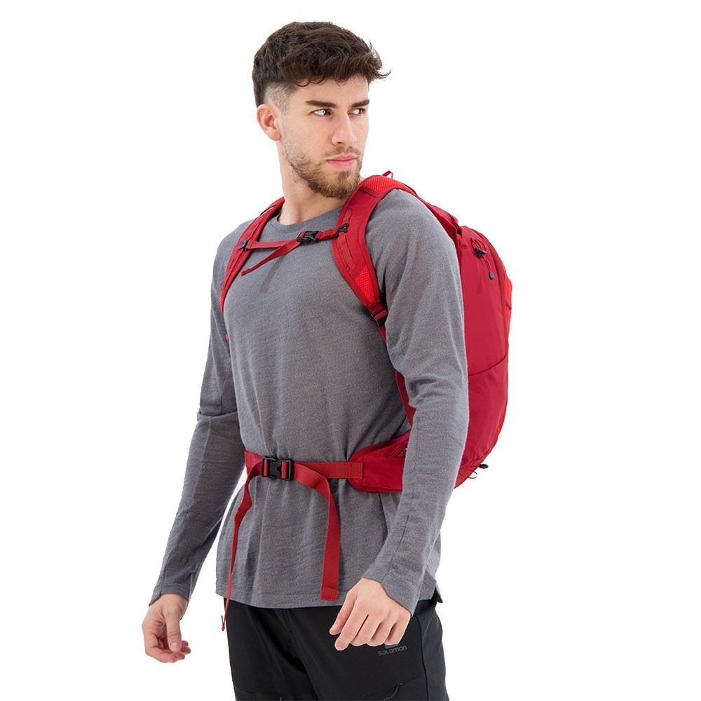 ΣΑΚΙΔΙΟ ΠΛΑΤΗΣ SALOMON TRAILBLAZER 20L - RED DAHLIA - CLOTHING FOOTWEAR ...